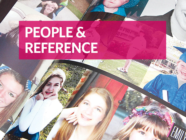 HS PEOPLE & REFERENCE - Yearbook Discoveries