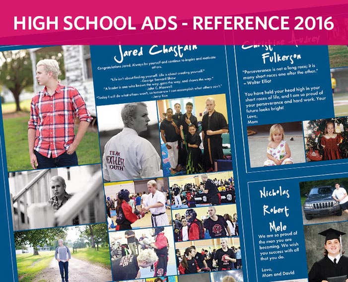 High school ads-reference 2016 - Yearbook Discoveries