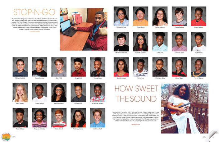 MURRAY F. BARBER MIDDLE SCHOOL - 2018 PORTRAITS - Yearbook Discoveries