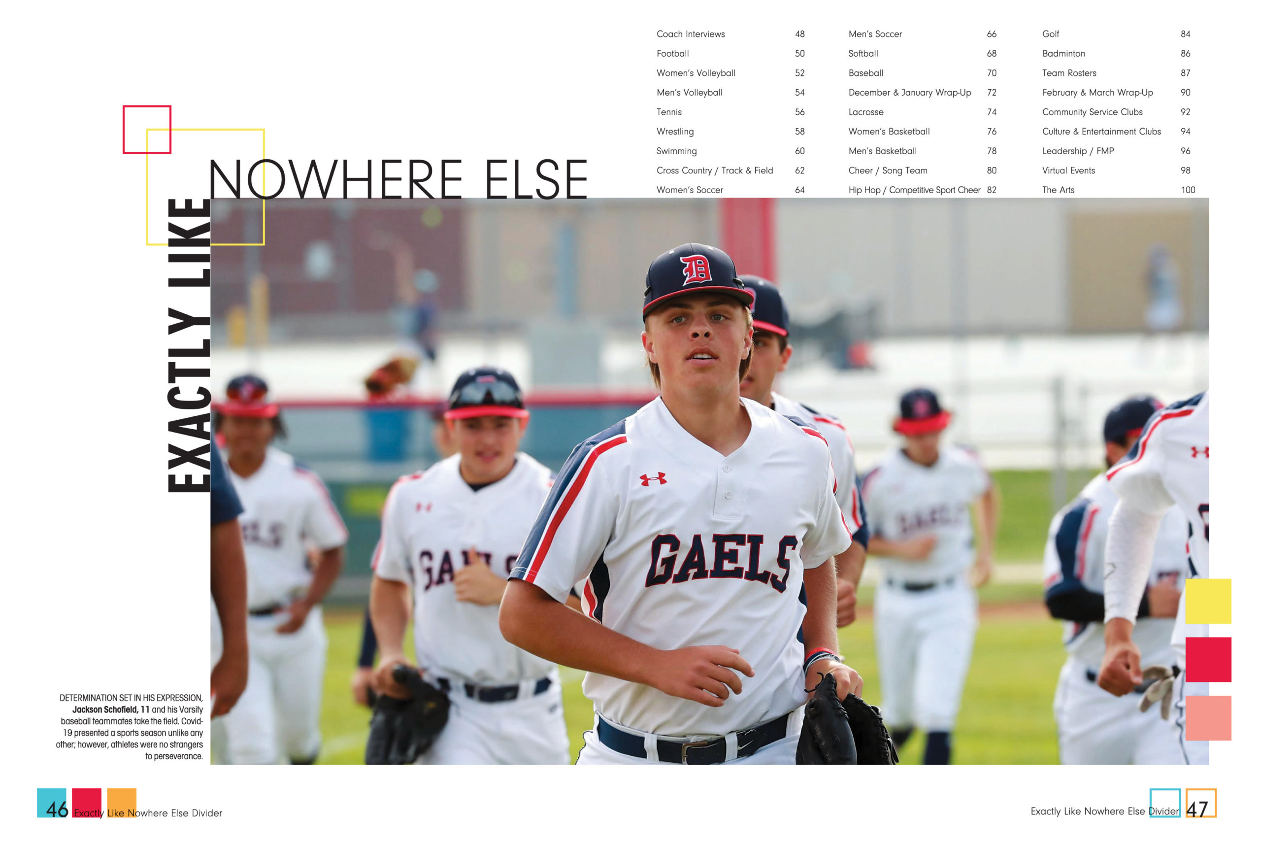 Dublin High School - 2021 Dividers - Yearbook Discoveries