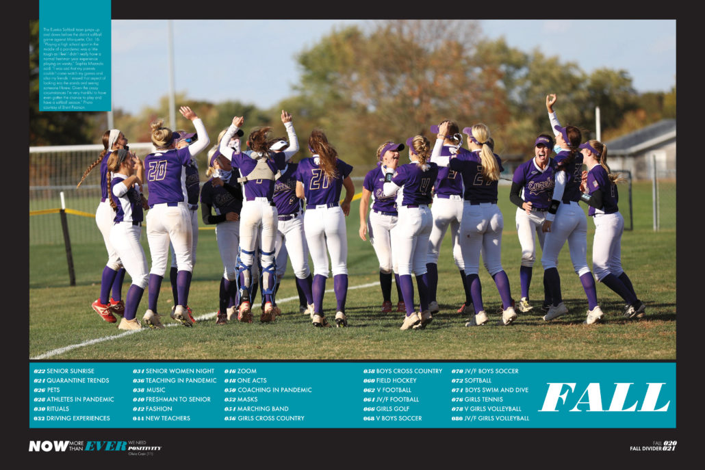 Eureka High School - 2021 Dividers - Yearbook Discoveries