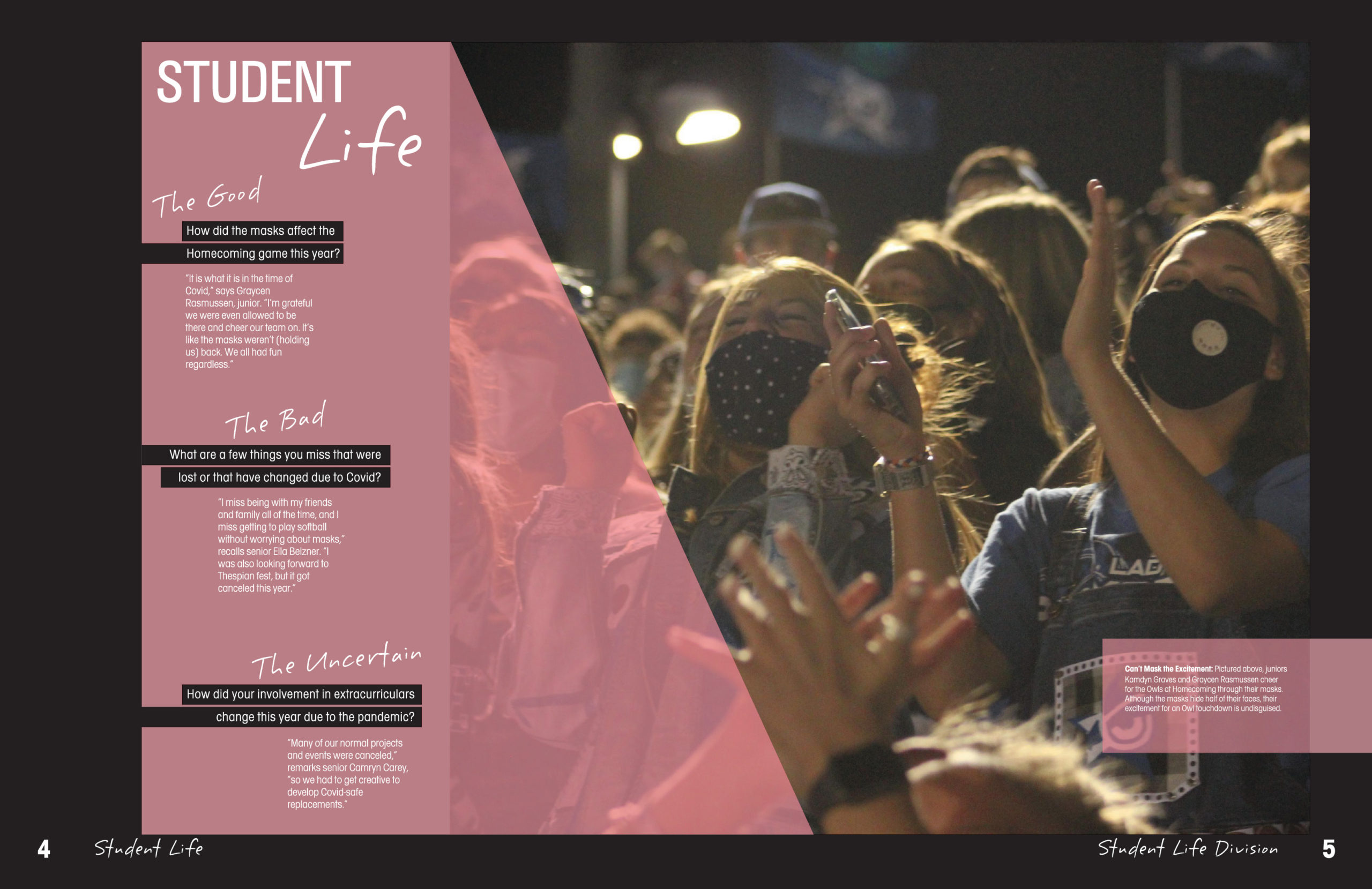 Joshua High School - 2021 Dividers - Yearbook Discoveries