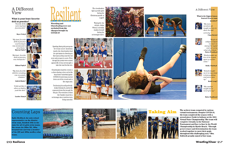 Leslie M. Stover Middle School - 2021 Sports - Yearbook Discoveries