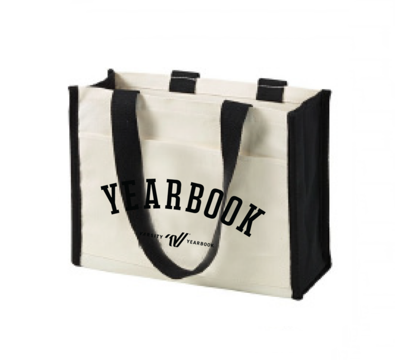 Canvas Yearbook Tote - Yearbook Discoveries
